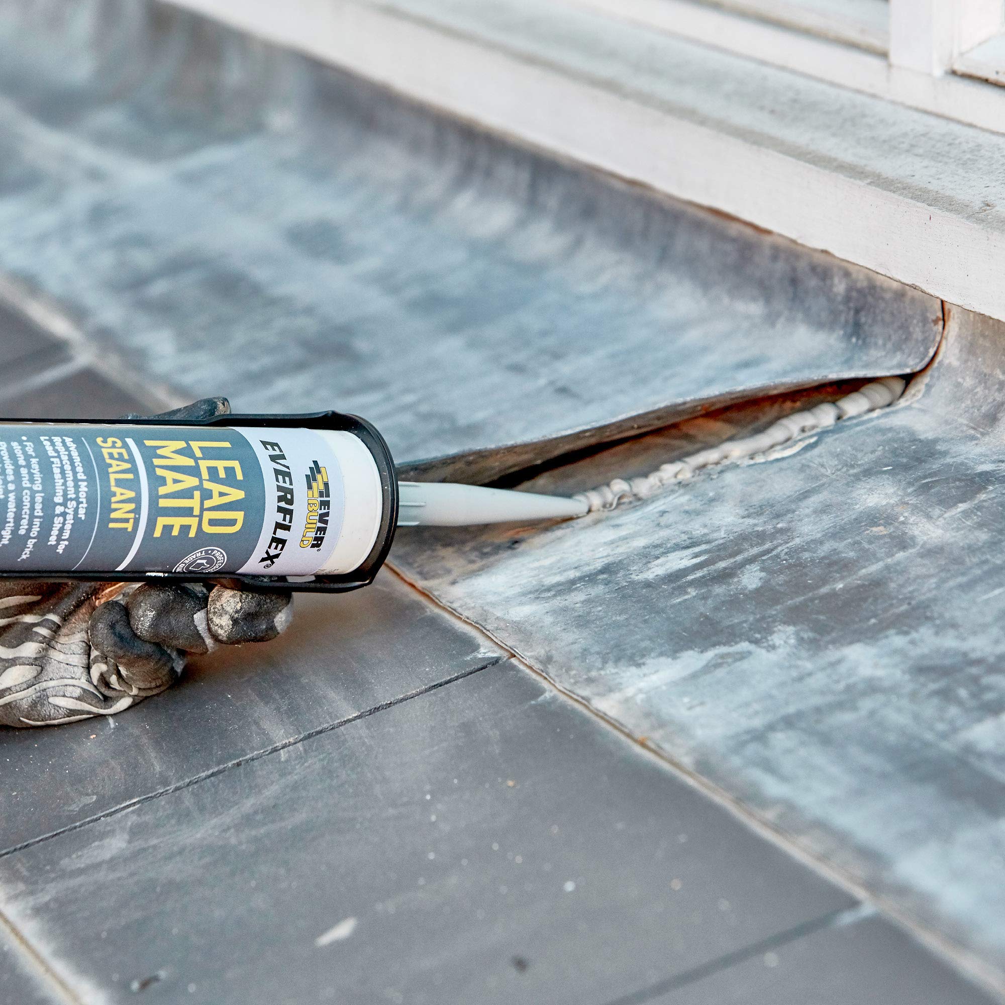 Everbuild EVBLEAD Lead Mate Sealant, C3, Grey