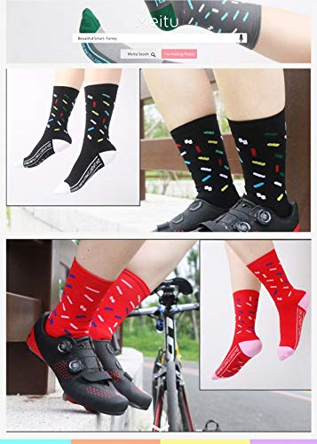GuaziV Mens Womens Cycling Socks Running Socks Athletic Socks Ankle Sport Socks 6-11
