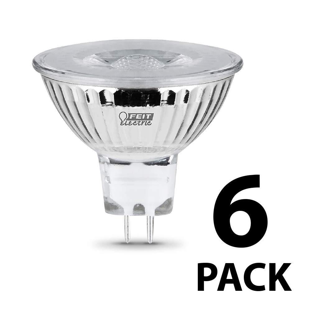 Feit Electric BPFMW/930CA/6 35W EQ DM MR16 LED Light Bulb, 6 Bulbs