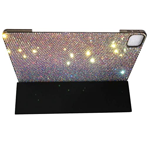 Teazgopx Bling Rhinestone iPad Pro 12.9 Case 6th / 5th / 4th / 3rd Generation 2022/2021 / 2020/2018 - Over 5000 High Quality Hand Glued Diamond,Glitter Sparkle Fashion Luxury Shiny Crystal Hard Shell