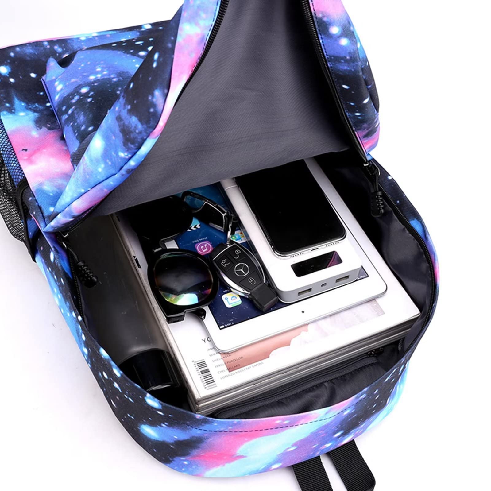 FROIBHATG NASA,Space Agency,astronaut, camouflage bag, men and women, Three piece backpack set