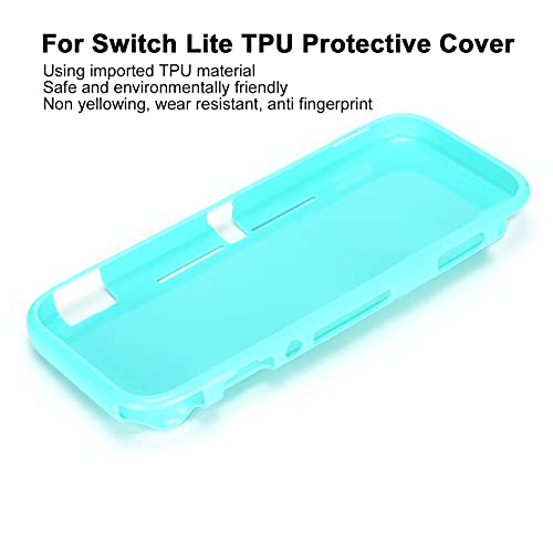 Game Console Protective Cover, Non Slip, Durable and Stylish, TPU Material Safe and Environmentally Friendly, Non Yellowing, wear Resistant, Anti Fingerprint(Turquoise)