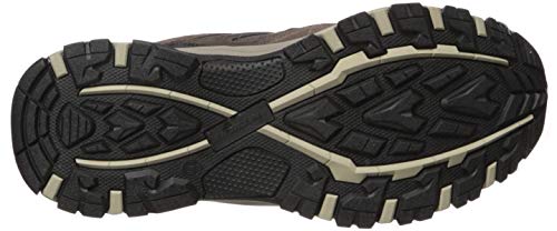 Skechers Men's Selmen-Enago Trail Oxford Hiking Shoe, Chocolate, 13 Extra Wide US