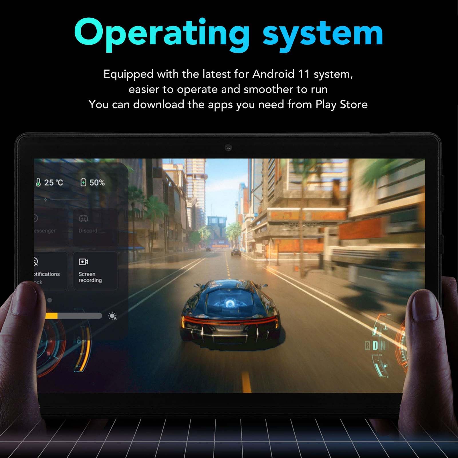Gugxiom 4G LTE Tablet,Android 11 Tablet,8In IPS Hd Touchscreen,Octa Core Processor,with Dual Cameras,15 Days of Standby Time (US Plug)