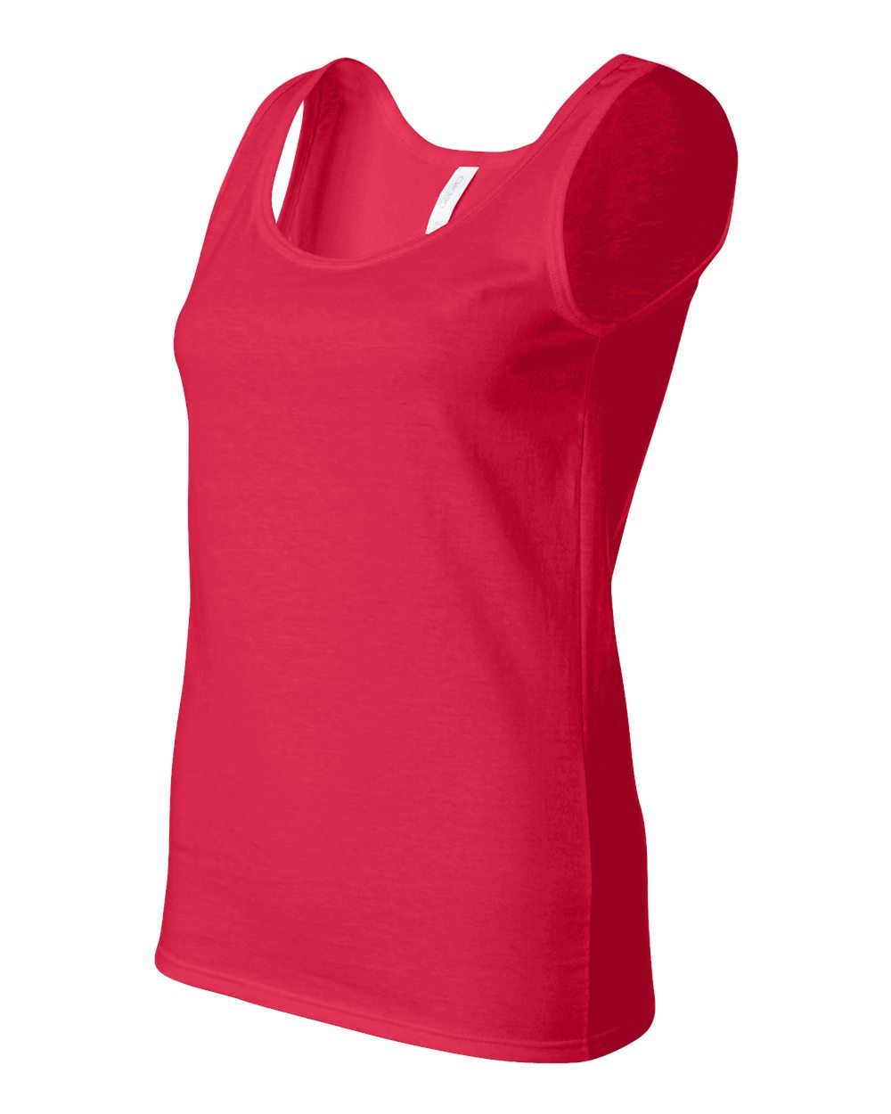 Fashion Gildan 64200L GD Ladies Tank Top Cherry Red Large