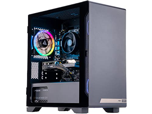 ZOTAC Gaming MEK Hero G1 A5636 Gaming PC Desktop AMD Ryzen 5 5600X, GeForce RTX 3060 12GB, 16GB 3200MHz DDR4, 500GB M.2 NVMe SSD + 1TB 7200 RPM HDD, WiFi + Bluetooth RGB - GH3060A5600X01BA-U-W2B