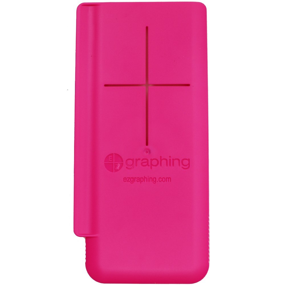 EZ Graphing Pink Hard Slide Cover for TI 84 Plus CE (See Description for Details)