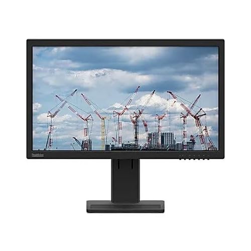 Lenovo ThinkVision E22-20 21.5" FHD 1920x1080 Monitor 60Hz 14ms 250 Nits IPS Panel (Renewed)