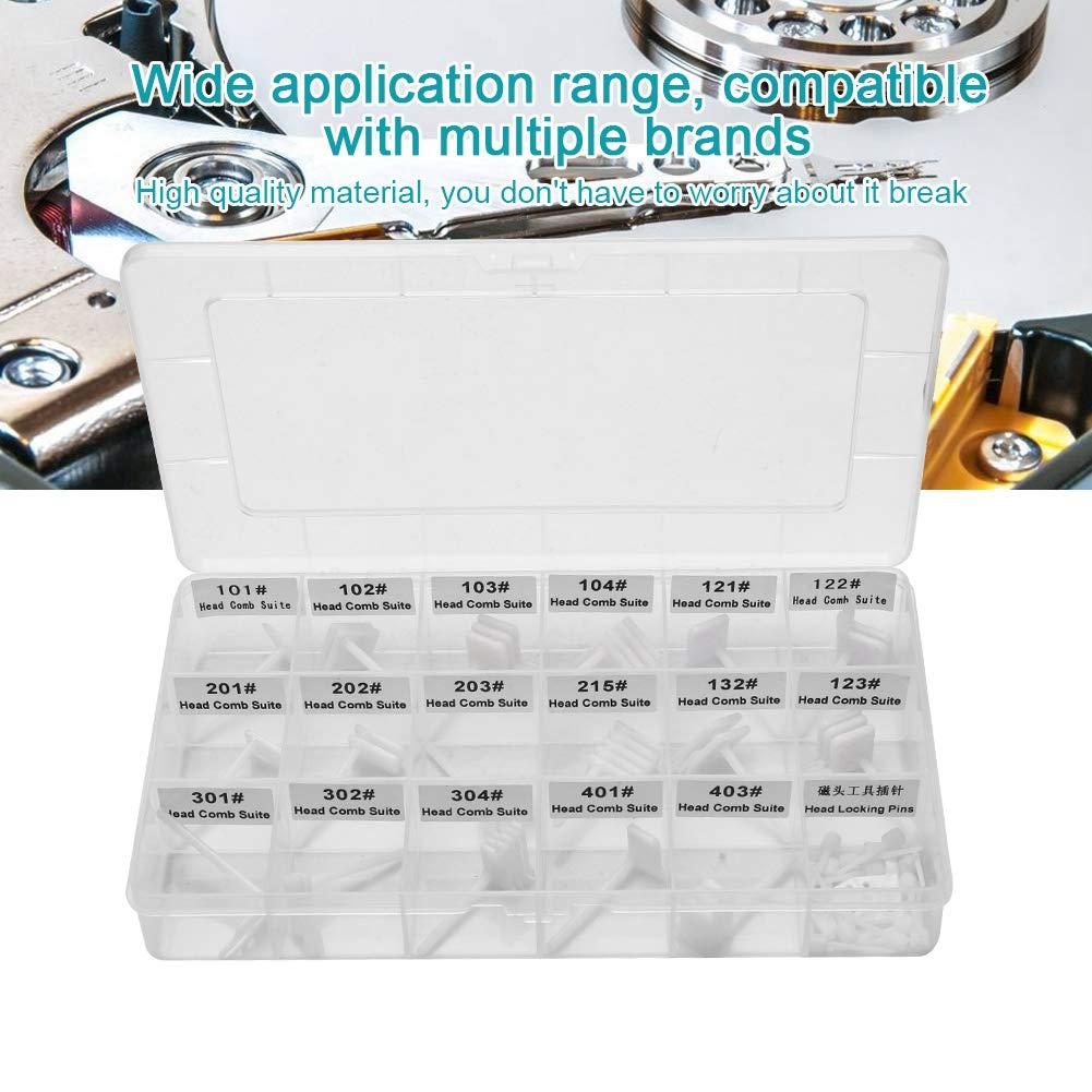 Zyyini 50pcs Hard Drive Opening Head Replacement Tool Hard Disk Magnetic Head Changing Replacement Tool for SAS and SCSI of 2.5 and 3.5 Inches