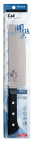 Japanese KAI Seki Magoroku Watakake Nakiri Knife 165mm AB-5424 Made in JAPAN