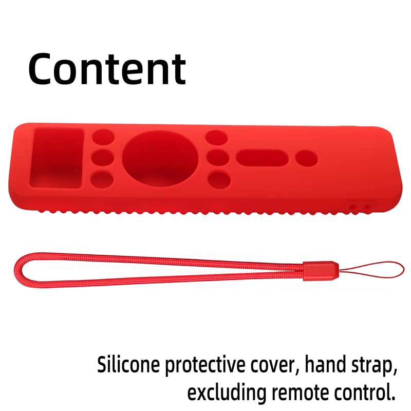 Silicone Cover for VIZIO XRT260 Smart TV Remote VIZIO XRT260 Silicone Case Cover Shockproof Anti Slip Silicone Skin Sleeve with Lanyard(Pink)
