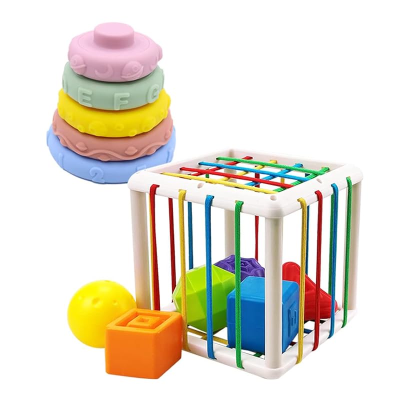 MEZHOBBY Baby Toys for Kids Set, Infant Toys for 6-12 Months
