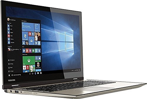High Performance Toshiba Satellite Truelife 15.6" P55W FHD(1920x1080) Convertible 2-in-1 TouchScreen Laptop, Intel i7-6500U, 8GB RAM, 1TB HDD, Windows 10