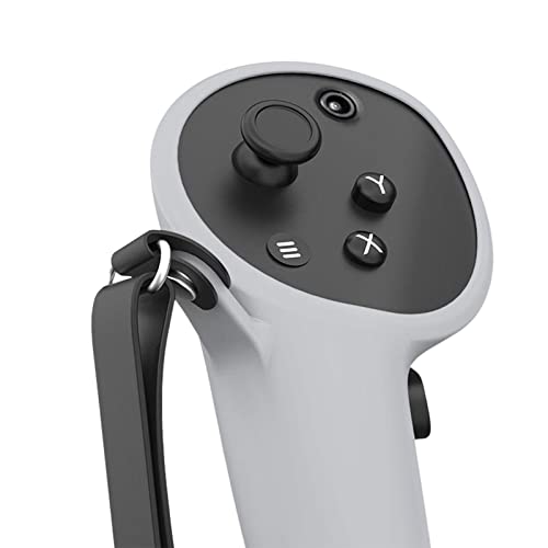 KOZEEY 2Pieces Controller Protective Cover,Shock Resistance, Touch Controller Grip Cover, Accessories Handle Protector Case for, White