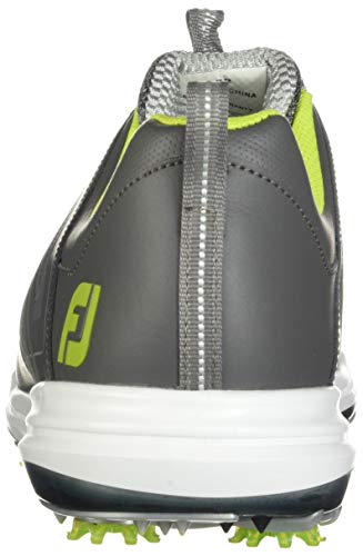 FootJoy Men's Fury Previous Season Style Golf Shoes Grey 9.5 M, Charcoal, US