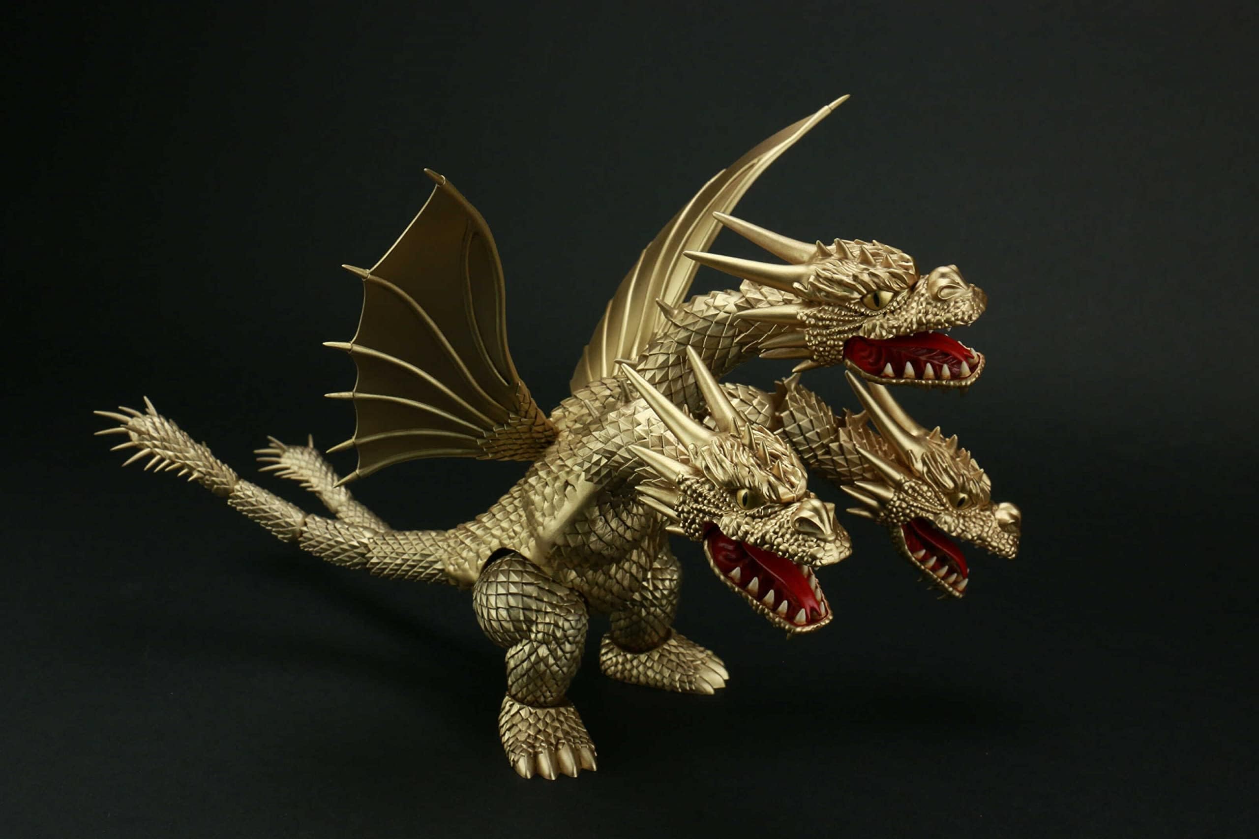 Fujimi model cibimargozilla series No.4 King ghidorah scale color has been plastic model cibigodzilla 4