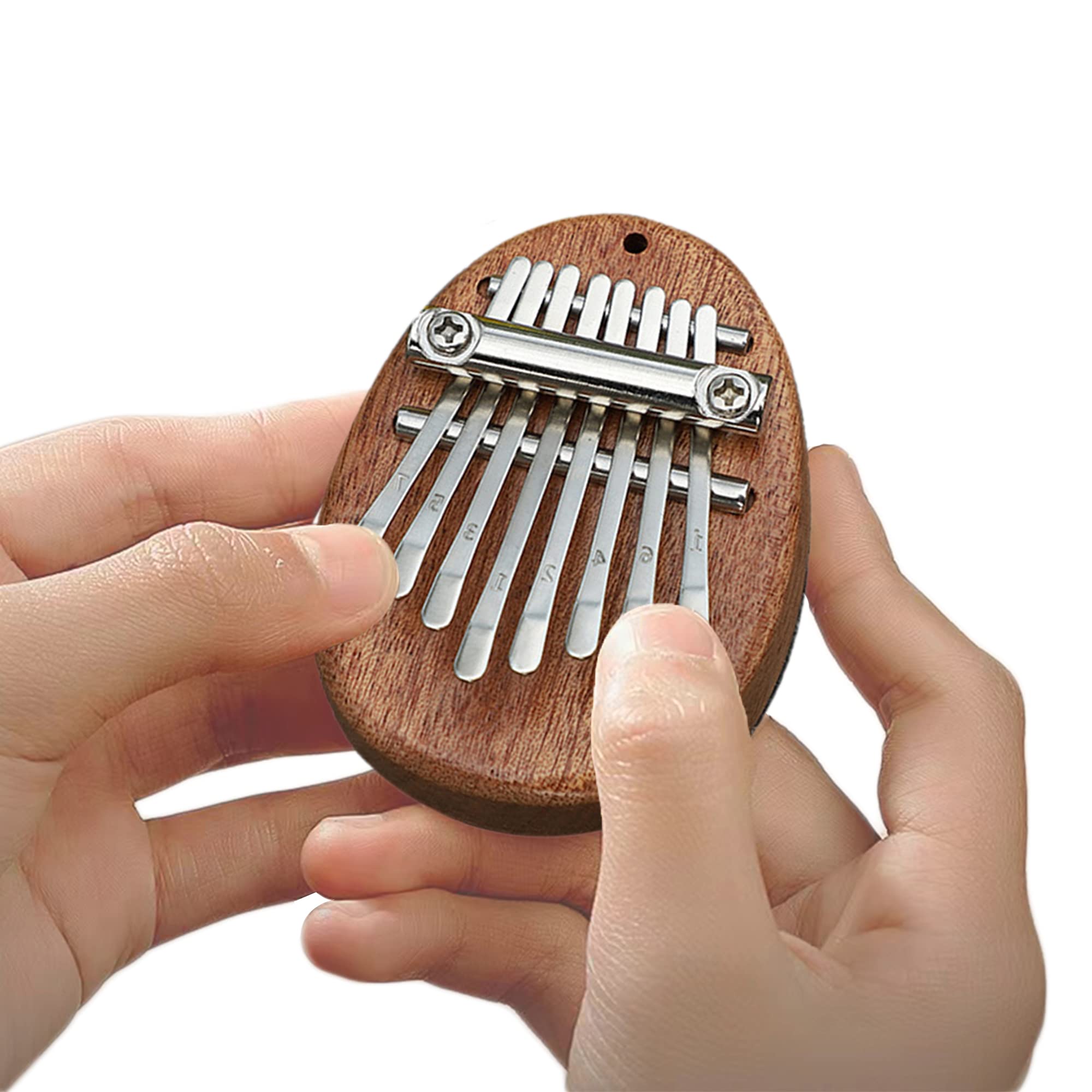 HOSEYIN Kalimba Mini 8 Key Thumb Piano,Instruments for Kids and Beginners, Music Lover Birthday Gifts (HM18)