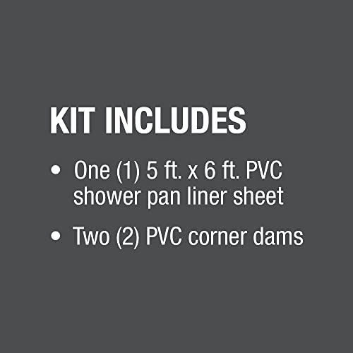 Oatey PVC Shower Pan Liner Kit