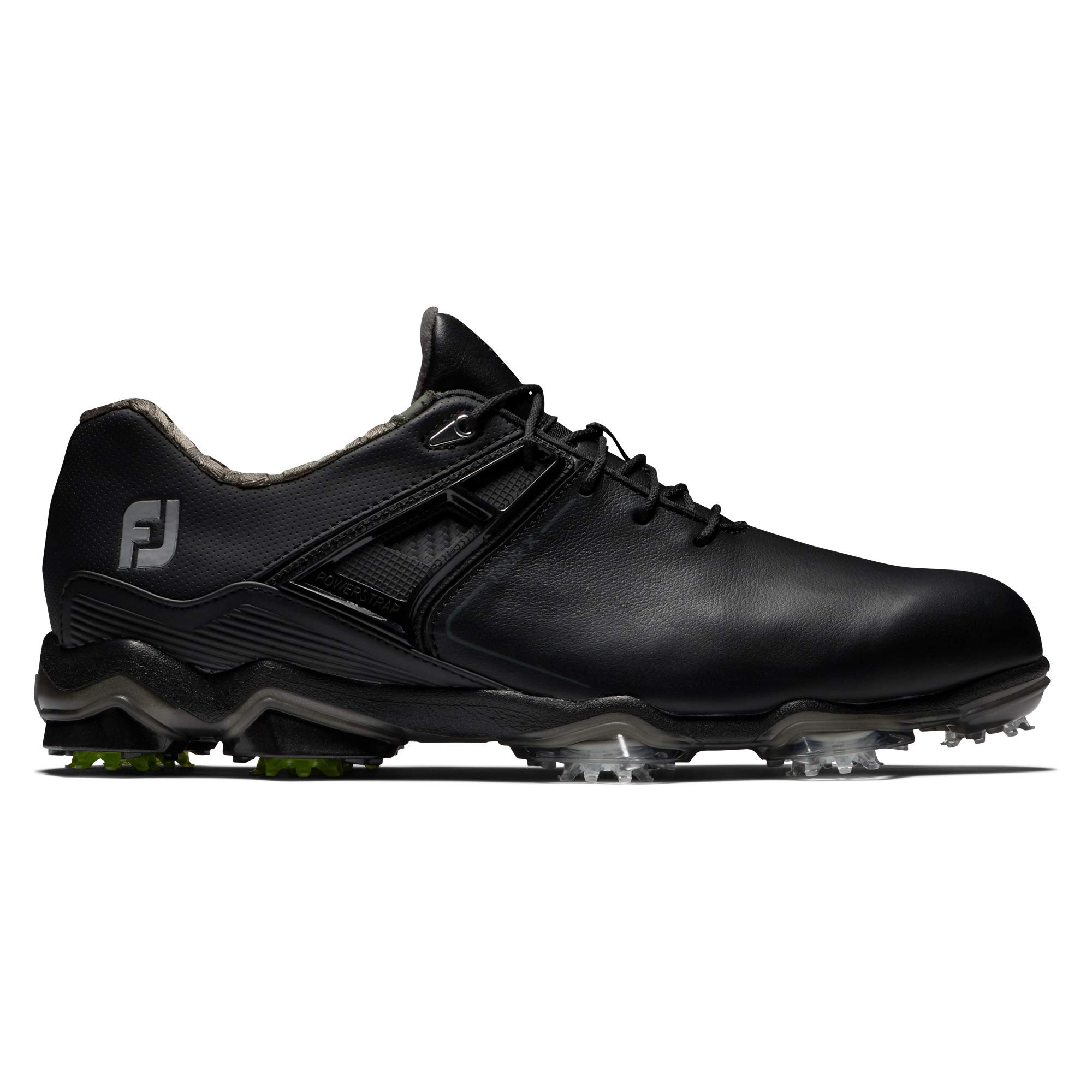 FootJoy Men's Tour X Previous Season Style Golf Shoes, White/Navy/Lime, 8 Wide