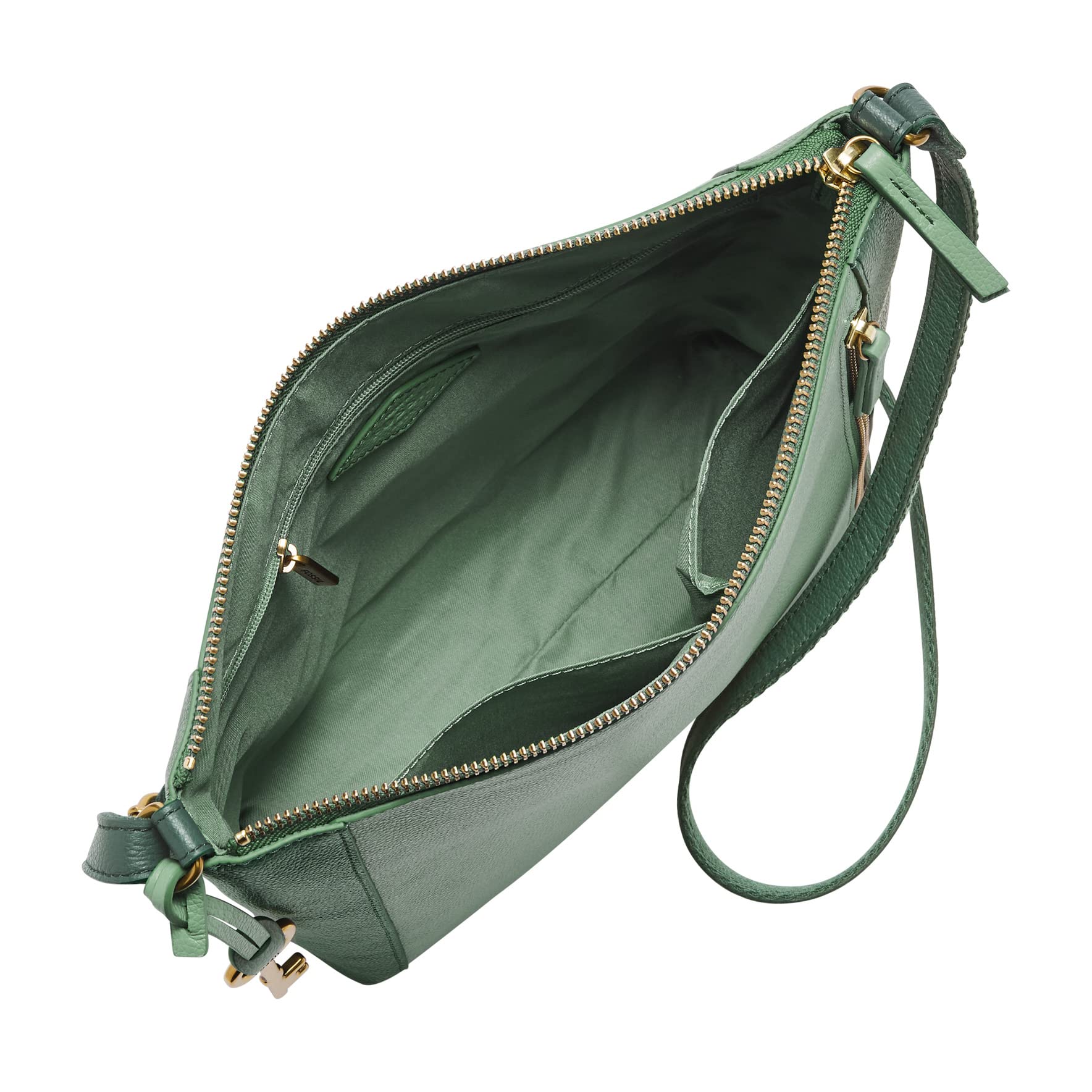 Fossil Women's Tara Eco-Leather Crossbody Purse Handbag, Balsam (Model: ZB1718297)