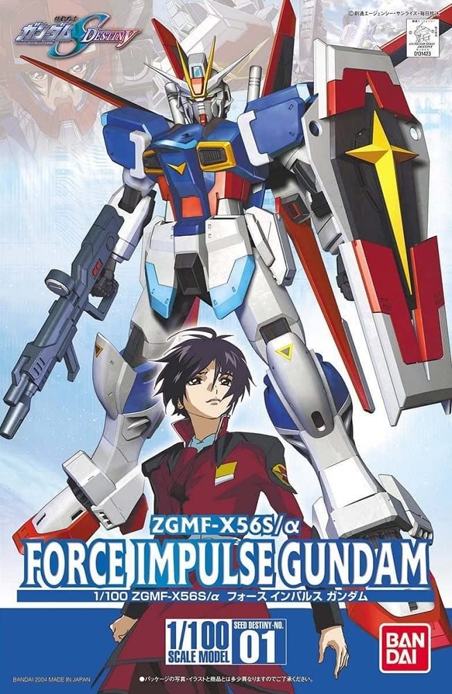 Gundam Seed Destiny 01 Force Impulse Gundam 1/100 Scale