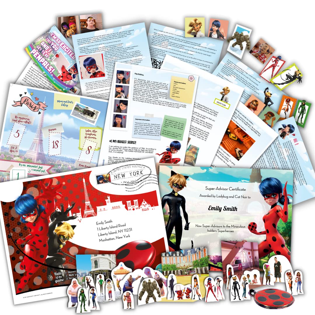 Epopia Miraculous Tales of Ladybug & Cat Noir - Miraculous Penpals: The Game!