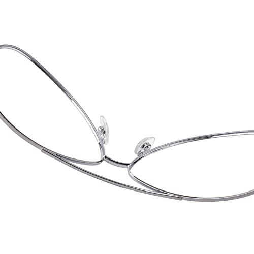 GOHIN Replacement Nose Pads for Ray-Ban Aviator RB3025 3026 - Clear 2 Pairs
