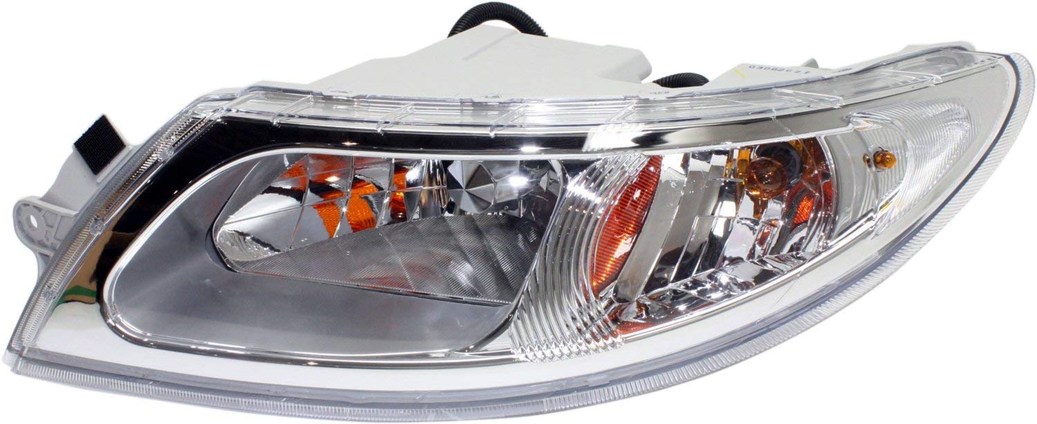 Evan Fischer Headlight Set Compatible with 2002-2016 International 4400LP 4400 Left Driver and Right Passenger Side Halogen With bulb(s)