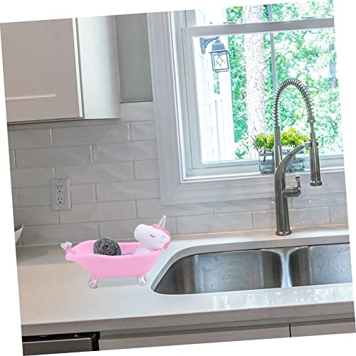 FUOYLOO 1PC soap Holder soap Drainer Tray soap Drainage Tray clawfoot tub Planter Cow soap Dispenser Sink soap Dish Tray Ceramic Succulent Planter Mini Drain Tray Travel Vinyl Elevator