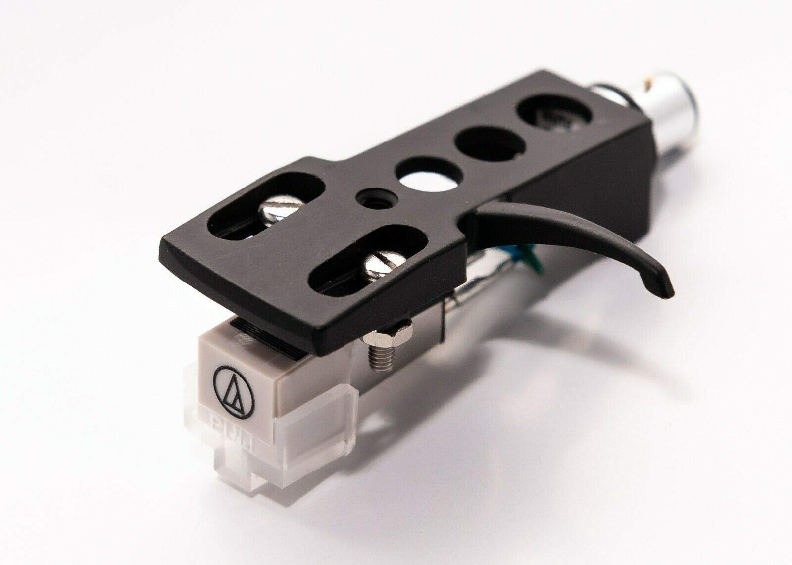 Headshell, AT-3600L Cartridge and Stylus, Needle for Technics SL 20, SL 20A, SL 220, SL 221, SL 23, SL 235, SL 23A, SL B2, SL B202, SL B205, SL B3, SL B303, SL 120, SL 110 (Black)