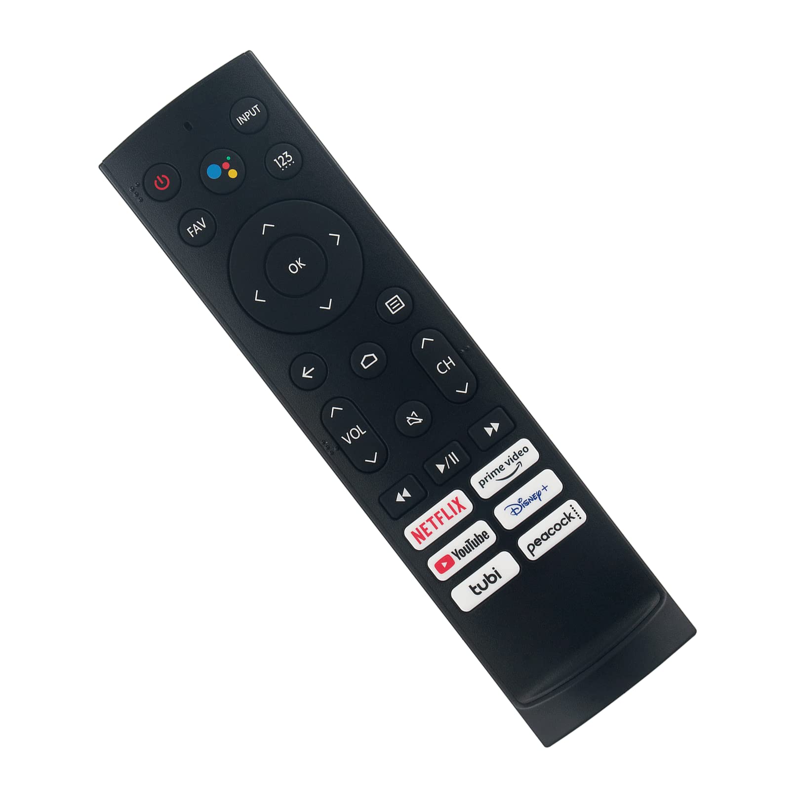 ERF3A90 Replacement Remote Control - ALLIMITY - fit for Hisense Android Smart TV Remote Control 75A6H 70A6H 65A6H 55A6H 43A6H 50A6H 65U8H 75U8H U8H 55U7G 65U7G 75U7G 55U78G