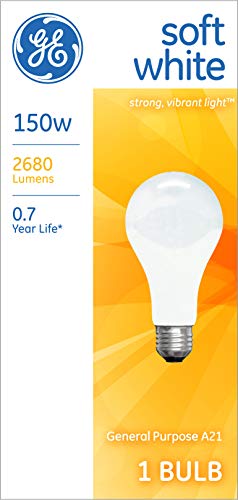 GE 10429 Traditional Lighting Incandescent, 12 Count (Pack of 1), true, Bulb