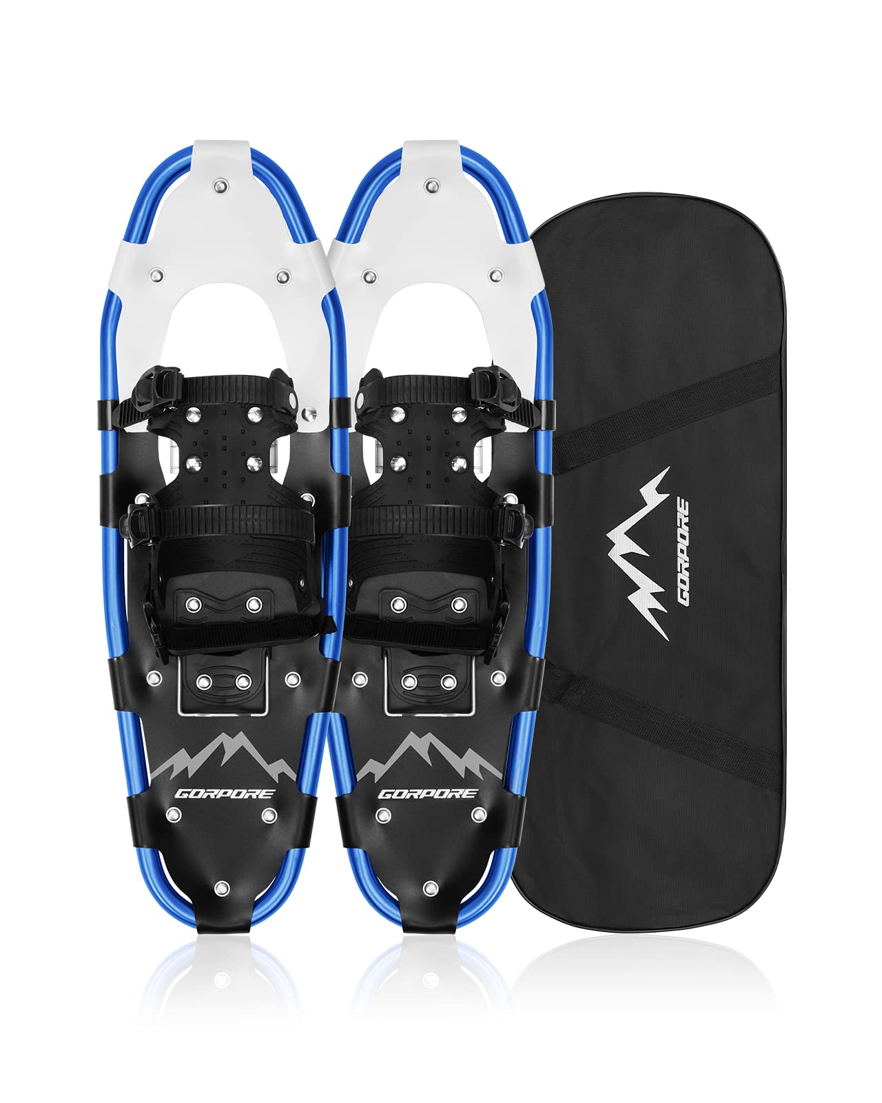 GORPORE All Terrain Snowshoes (Blue, 30" (Up to 250lbs))