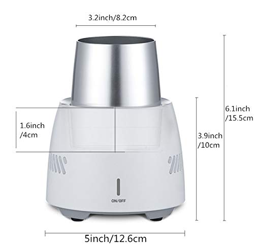 Fast Cooling Cup, Electric Desktop Refrigeration Cup Drink Cooler Cup with Fast Cooling and Large Capacity for Wine Cola Beer Soda Drinks Recreation