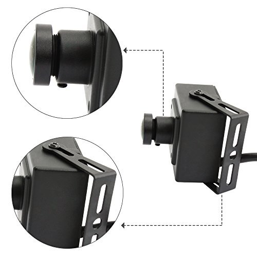 ELP 170degree Fisheye Lens Wide Angle USB Camera with Housing 1080P High Speed UVC USB2.0 PC Camera CMOS 0V2710 100fps 60fps 30fps Video Webcam for Computer, Laptop, Windows, Linux, Mac, Raspberry Pi