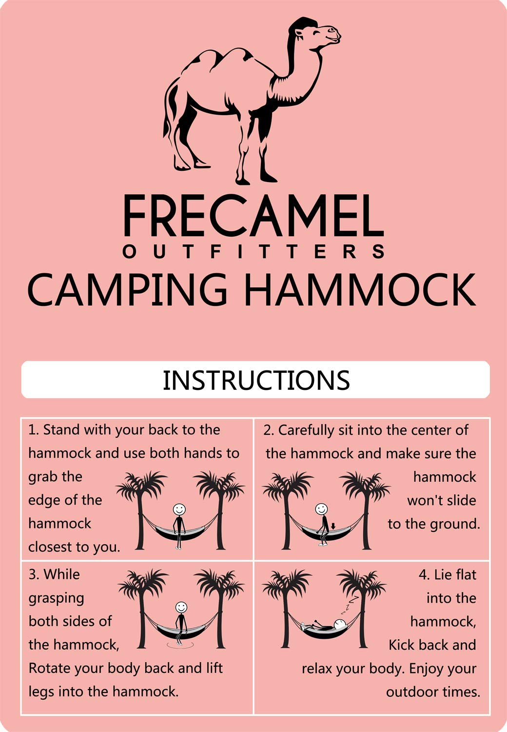 Hammock for Camping or Hiking - Portable Parachute Nylon Hammock - Best Choice for The Family time, Lavender & Pink