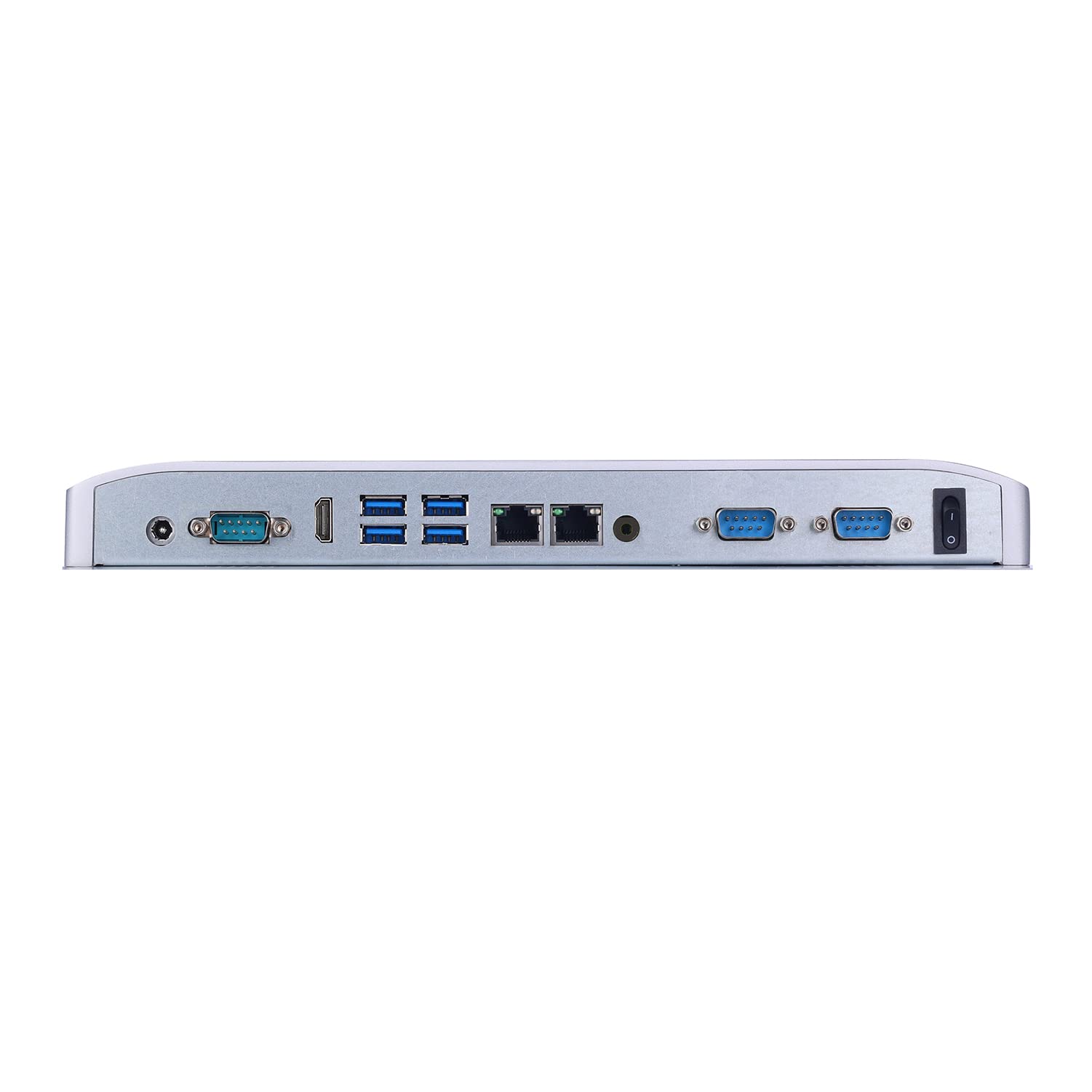 HUNSN 15.6 Inch TFT LED IP65 Industrial Panel PC, 10-Point Projected Capacitive Touch Screen, Intel J6412, Windows 11 Pro or Linux Ubuntu, PW26, HDMI, 2 x LAN, 3 x COM, 16G RAM, 128G SSD