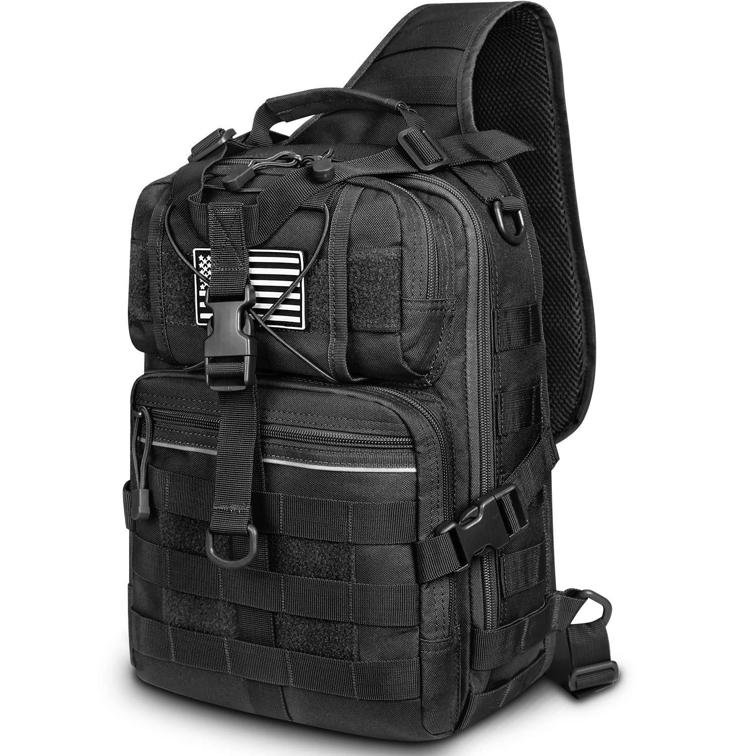 G4Free Big Tactical Sling Backpack Fishing Tackle Backpack