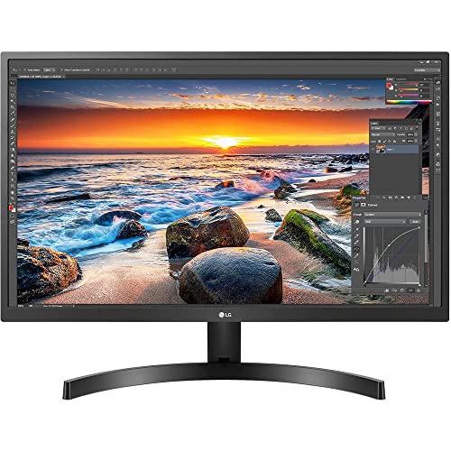 LG 27UK500-B 27" 4K (3840x2160) 5ms IPS FreeSync Monitor, Black (Renewed)
