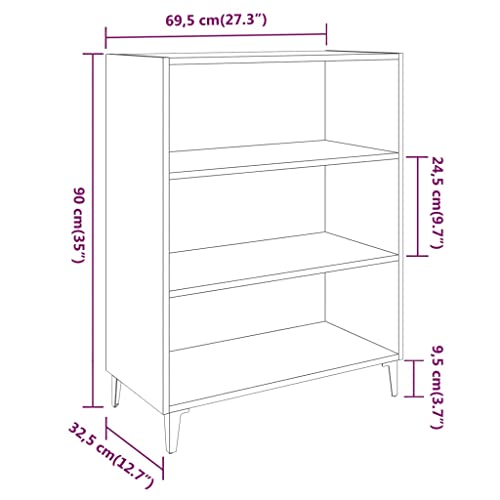 MBFLUUML Wine Cabinet Shoe Cabinet Sideboard Black 27.4"x12.8"x35.4" Engineered Wood for Dining Room, Living Room, Bedroom