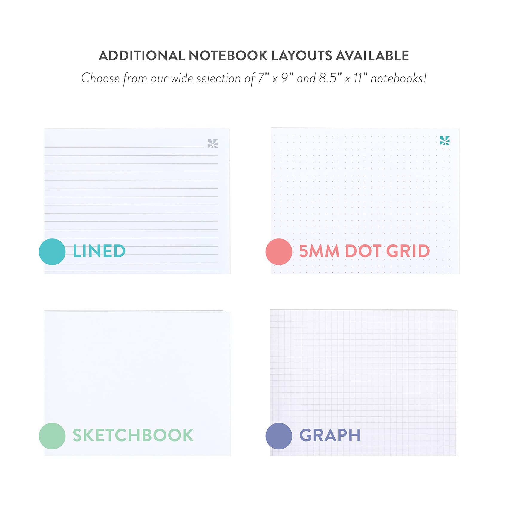 Erin Condren 8.5" x 11" Spiral Bound Productivity Notebook - Retro Sunrise. 160 Lined Page & To Do List Organizer Notebook. 80 Lb. Thick Mohawk Paper. Stickers Included