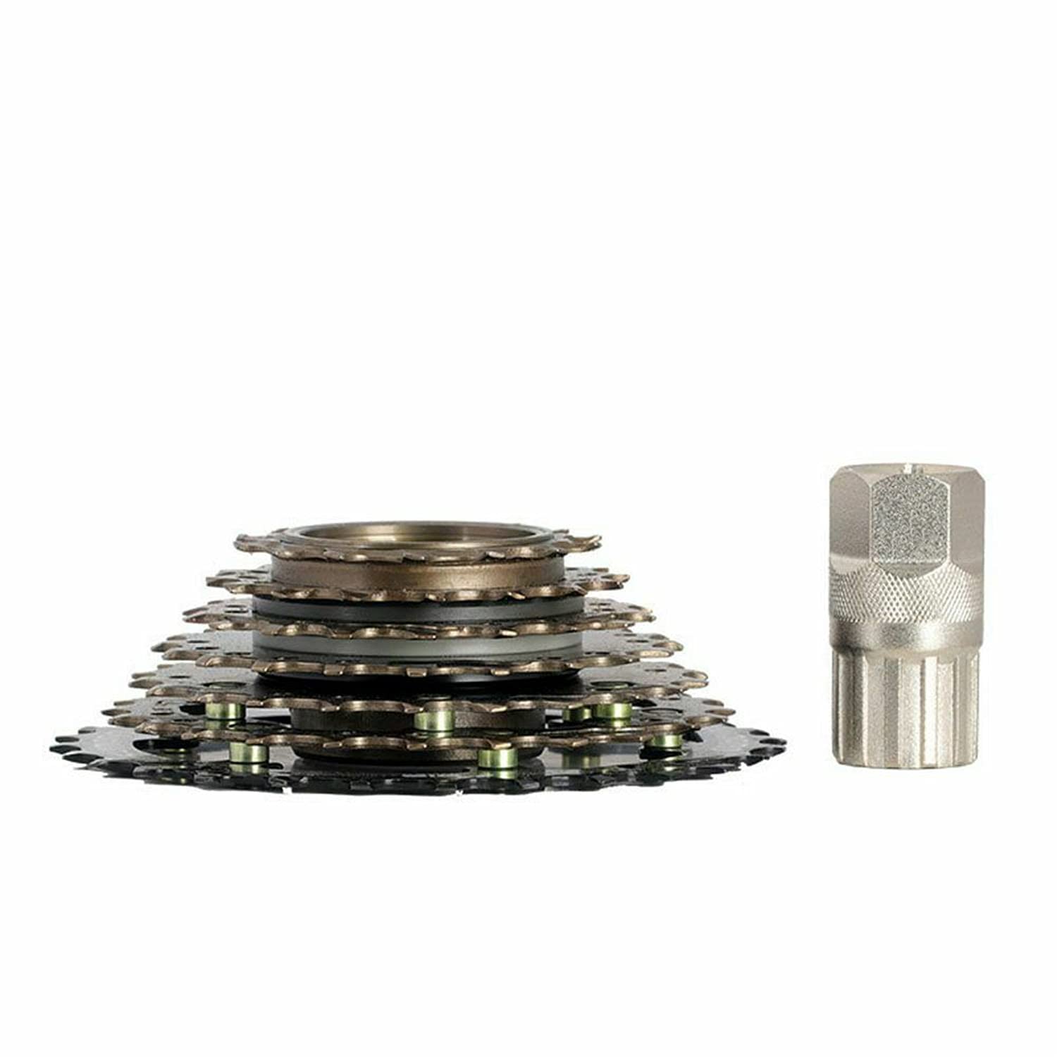 Gowxs Freewheel Removal Tool,Mountain Bicycle Lockring Removal Tool for Sram, Sunrace, Shimano, DNP and Other 6,7,8,9,10,11Speed Freewheel