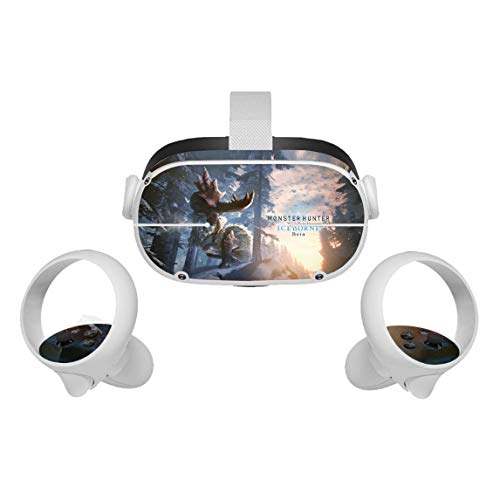 Hunter Beasts World Video Game Oculus Quest 2 Skin VR 2 Skins Headsets and Controllers Sticker Protective Decal Accessories