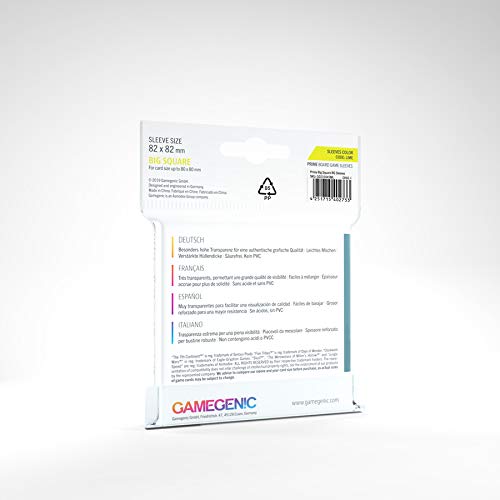 GameGenic Prime Board Game Sleeves – Bundle of 2 Packs - Big Square