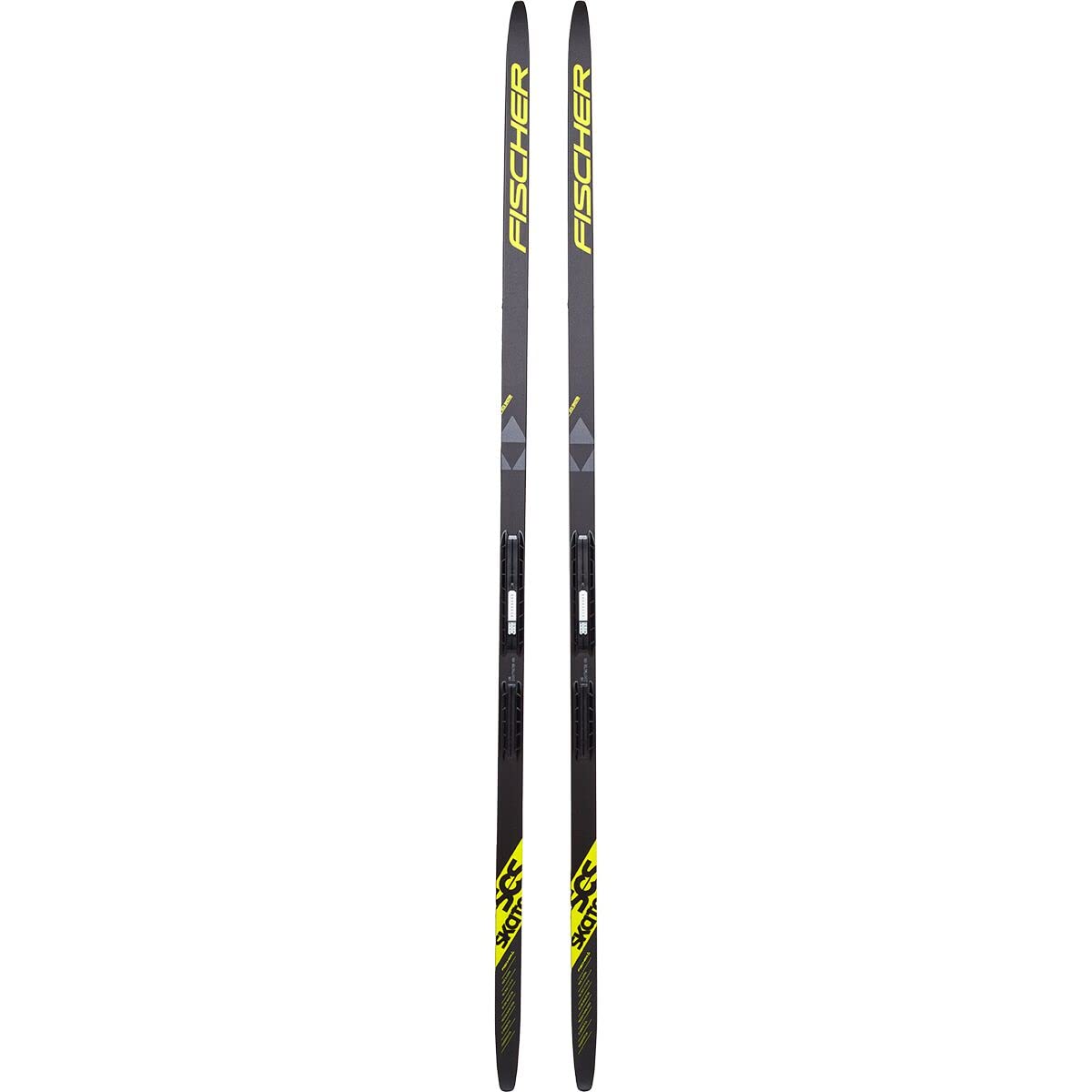 FISCHER Unisex SCS Skate IFP Adult Durable Stable Balanced Sport Lightweight Nordic Race Snow Skis Without Bindings, 176