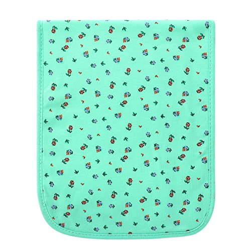 Hakochia Burp Cloths for Baby Girls Organic Cotton Large Burp Clothes Extra Absorbent Soft Burping Rags Spit Up Cloth Sets for Newborns 8 Pack