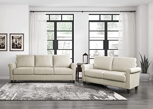 Lexicon Mendota Living Room Loveseat, Beige