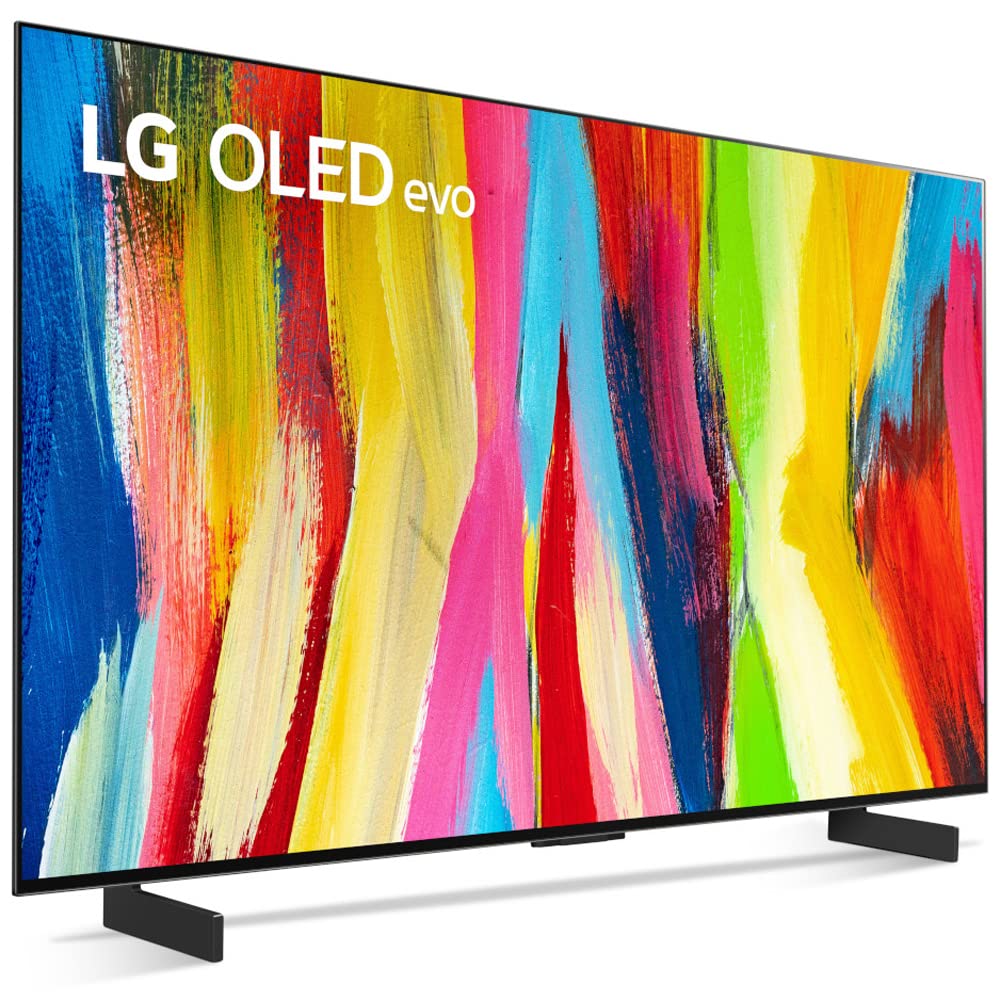 LG OLED65C2PUA 65 Inch HDR 4K Smart OLED TV 2022 Bundle SP7Y 5.1 Channel High Res Audio DTS Virtual:X Sound Bar with Wireless Subwoofer