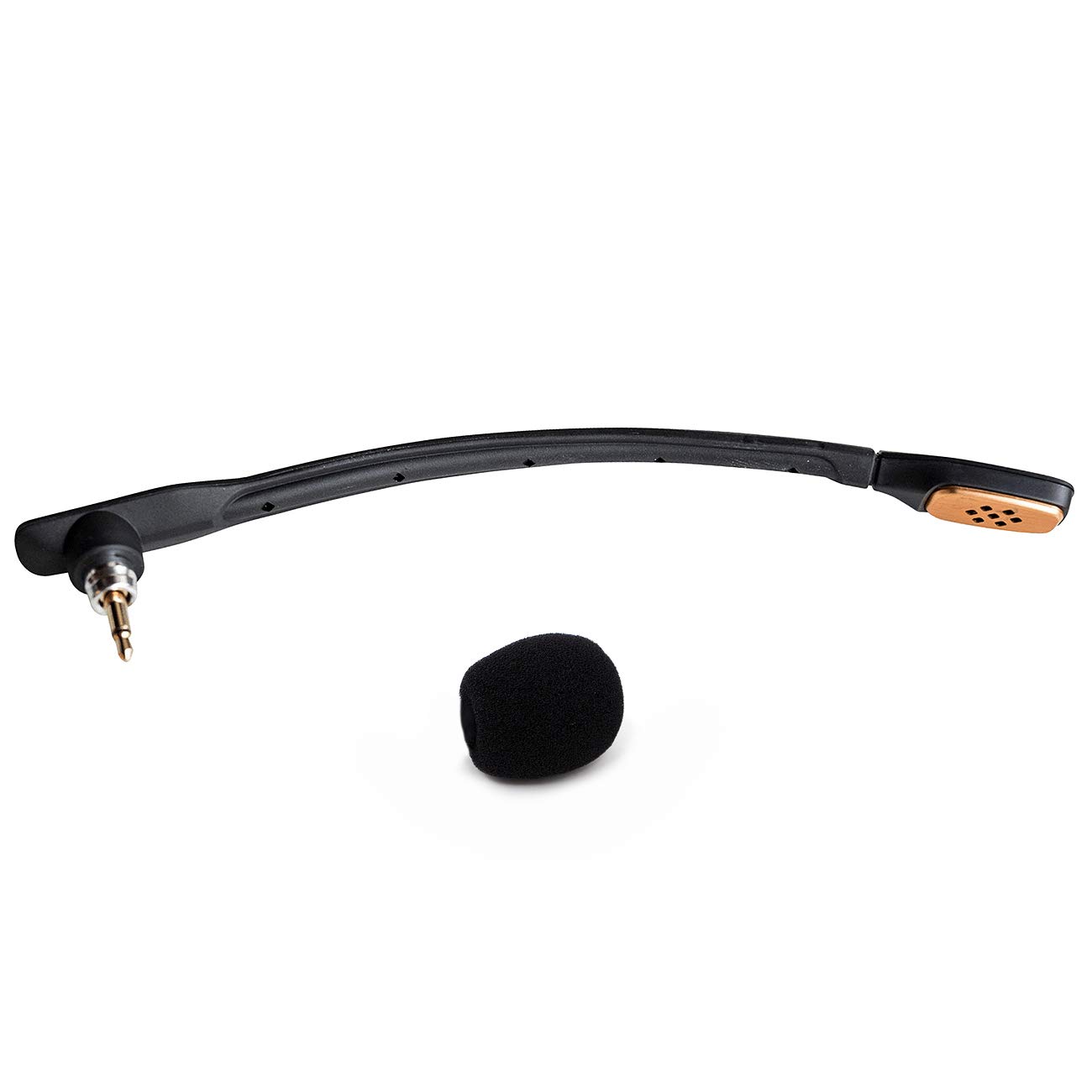 ElloGear Replacement Astro A40 Microphone, Part for Astro A40 and A40 TR Microphone Replacement with Foam Cover for Gaming Headset - Black