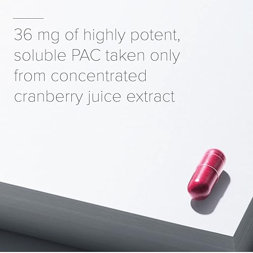 ellura Solv Wellness Clinically Proven Cranberry Supplement: Get Ahead of UTIs with 36mg of 100% Bioavailable PAC, 90 Capsules